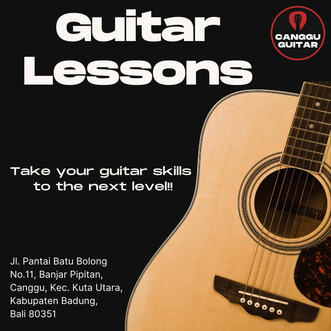 Private Guitar Lessons | Canggu Guitar